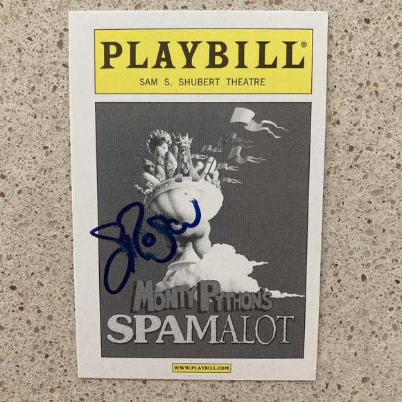 Autograph | Other | Steve Rosen Signed Playbill Trading Card 35 X 25 ...